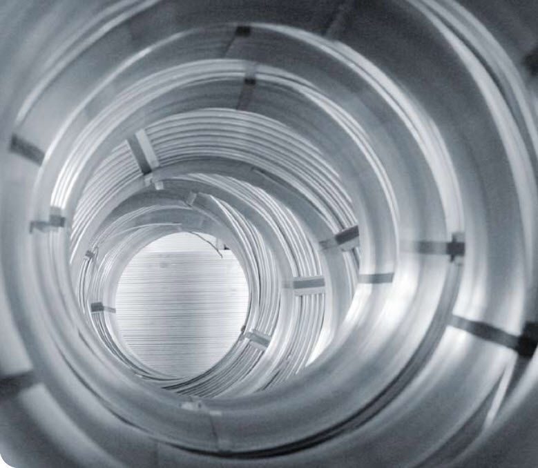 Stab-Aluminium - ALRO - gespult / Draht / für die Raumfahrtindustrie