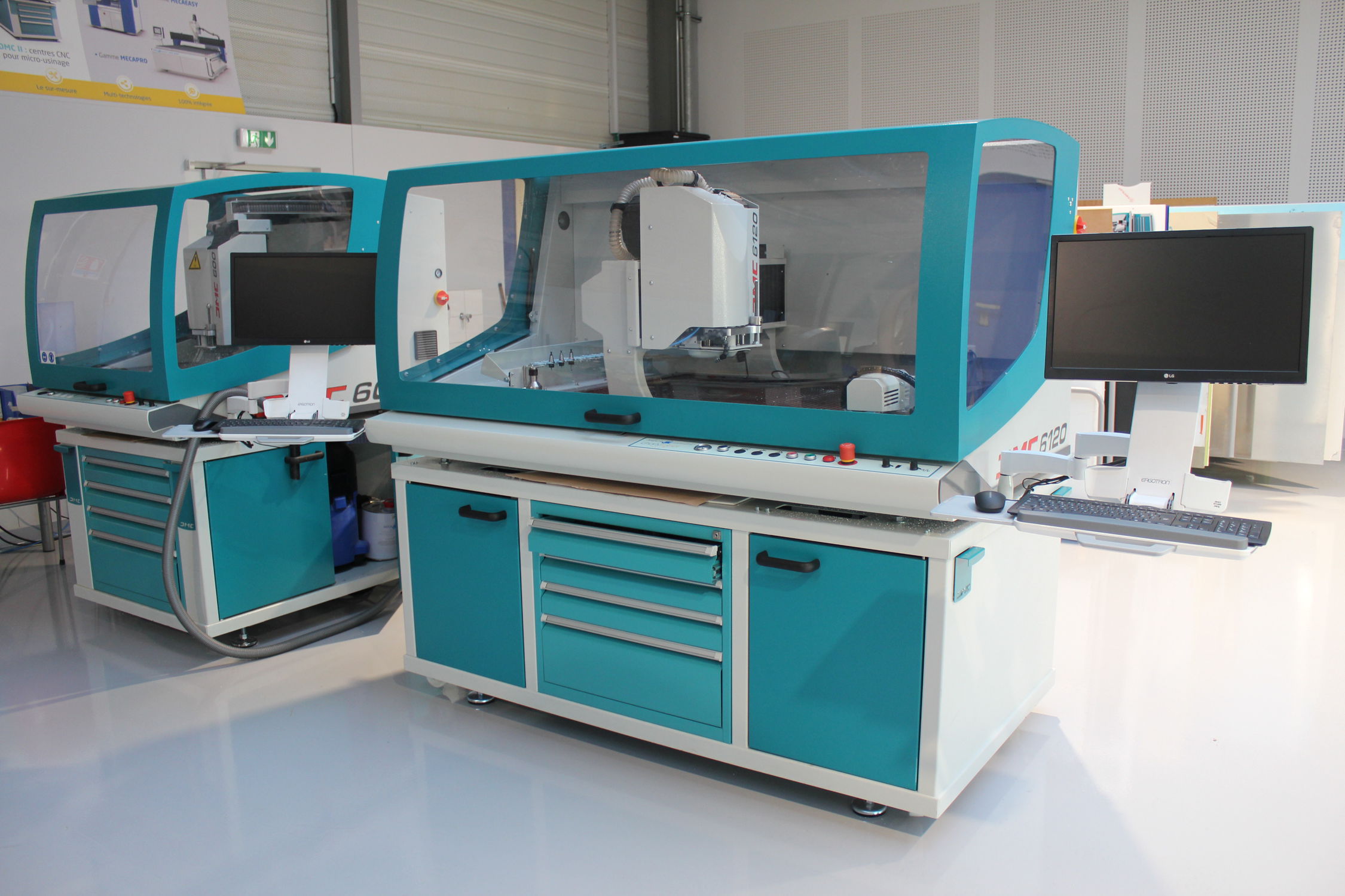 CNC-Fräsmaschine - DMC II - MECANUMERIC - vertikal / für die Luftfahrt ...