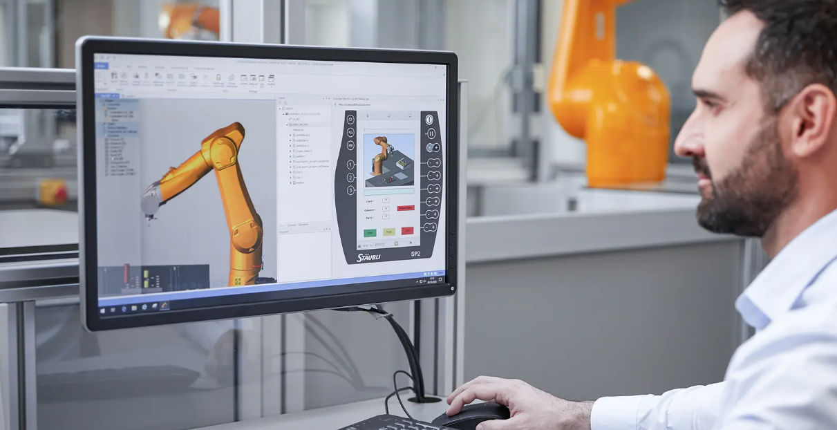 Simulationssoftware - STÄUBLI - Management / Programmier / Automatisierung