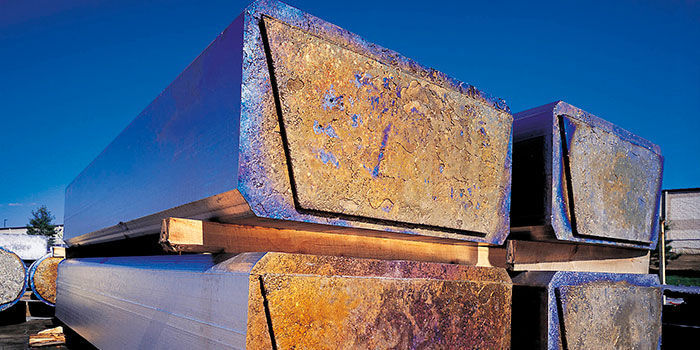 Titanblock - TIMET - Grad 12 / für die Luft- und Raumfahrtindustrie