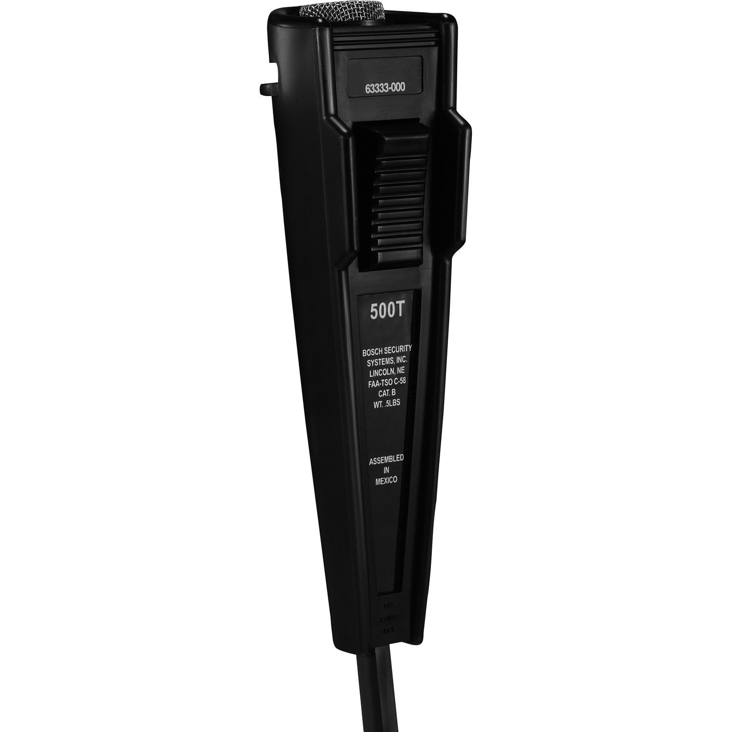 Mikrofon / 0 - 50 dB - 500T - TELEX Bosch Sicherheitssysteme GmbH - für ...