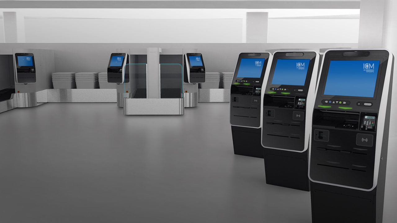 Check-In-Automat / mit Drucker - Amadeus IT Group SA - mit ...