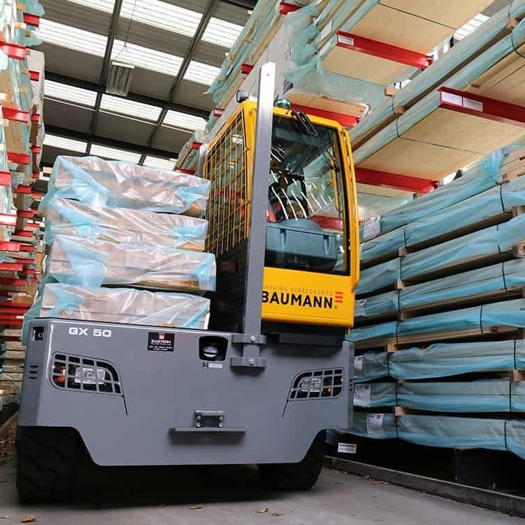 Diesel-Hubstapler - GX series - Baumann Srl - elektrisch / Sitz / 4 Räder