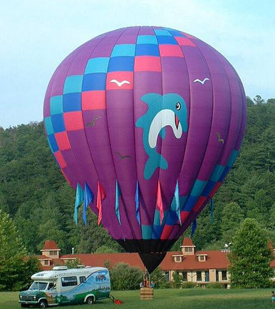 Passagier-Heißluftballon - AX8-105 - Head Balloons, Inc. - mit Gondel ...