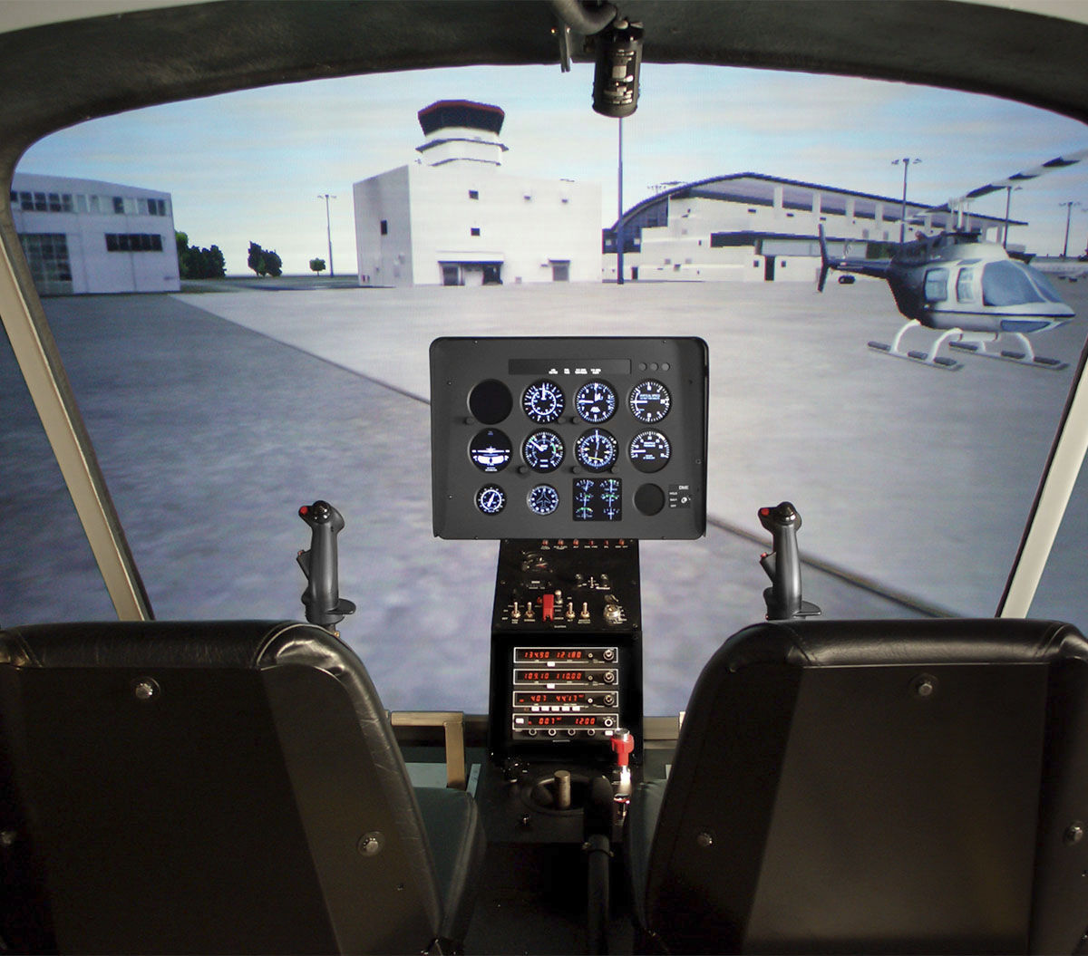 Simulator für Hubschrauber - HTD - FRASCA INTERNATIONAL - für ...