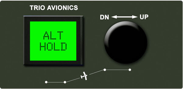 Analoger Höhenmesser - EZ-3 - Trio Avionics - in Fuß oder m / für Flugzeug