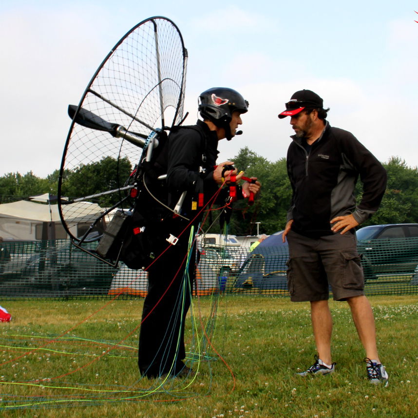 Einsitzer-Motorschirm - BH AMP - Blackhawk Paramotor USA, Inc - elektrisch