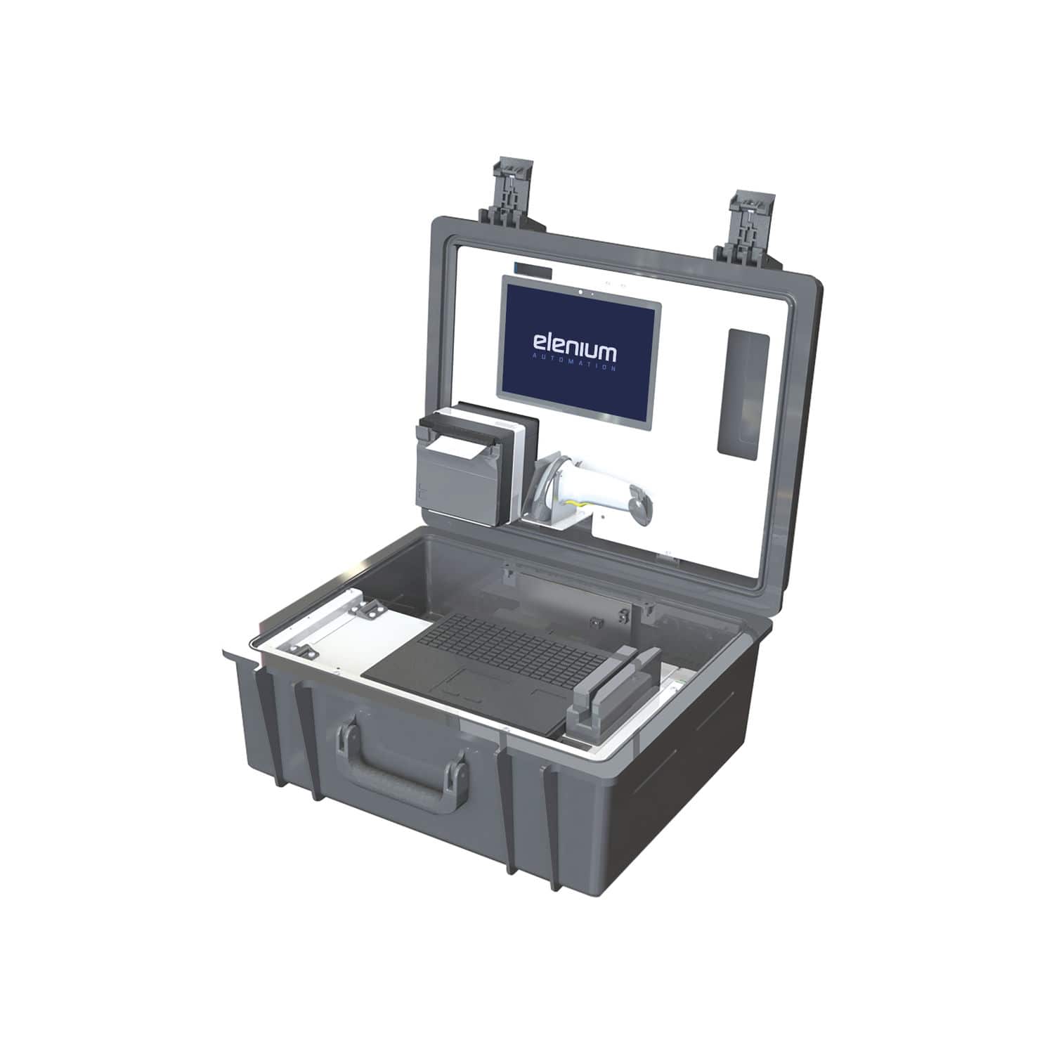 Selbstbedienungs-Gepäckablage - Y-Type - Elenium Automation - mit Drucker / mit Bordkartenleser ...