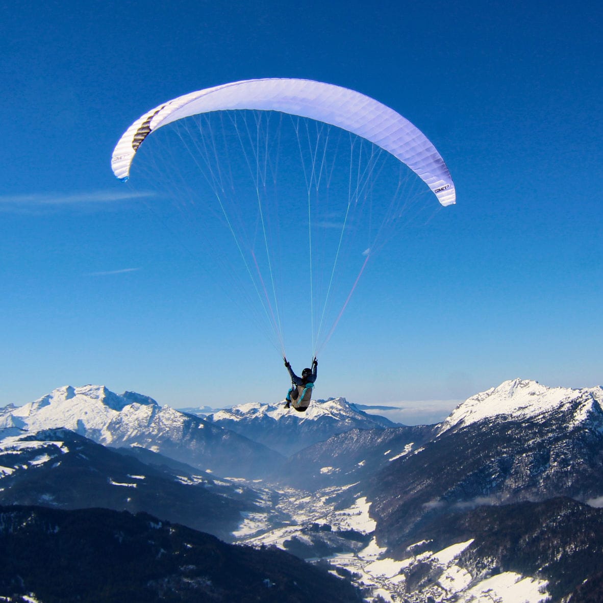 Performance-Gleitschirm - COMET 4 - Axis - Einsitzer