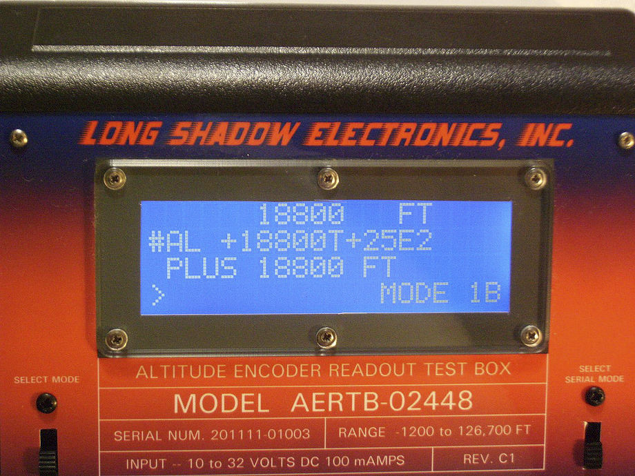 Tester für Altimeter - AERTB-02448 - Long Shadow Electronics - Luftfahrt