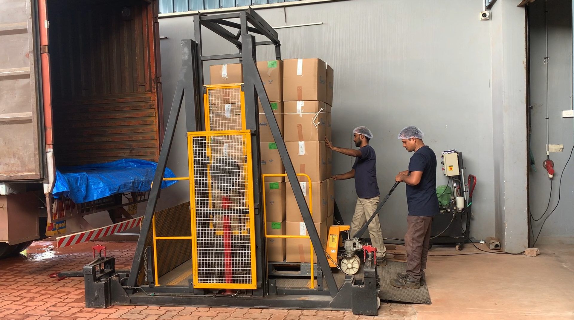 Knickarm-Hubstapler - Nandan GSE Pvt ltd - für Waren / für Flughafen