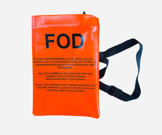 FOD-Tasche / mit Gürtel - SEPAL - Polyester / PVC / mit ZIP-Verschluss