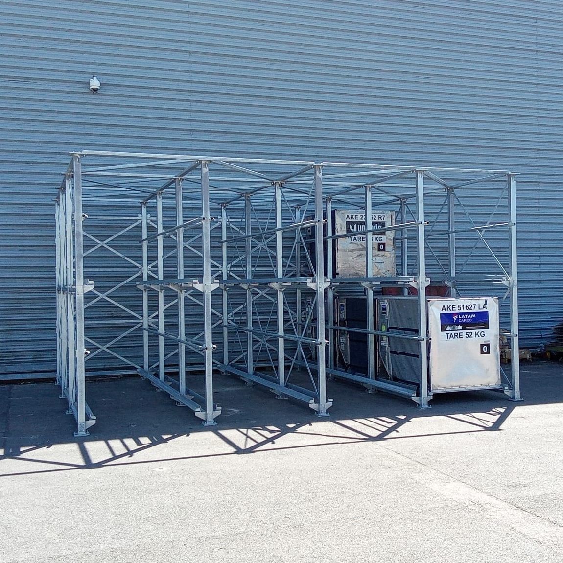 Bastidor para almacenamiento de ULD para contenedores - Drive In - SACO ...