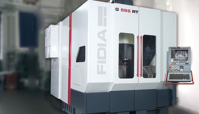 Fresadora CNC - G996 - FIDIA SPA - vertical / para la aeronáutica / 5 ...
