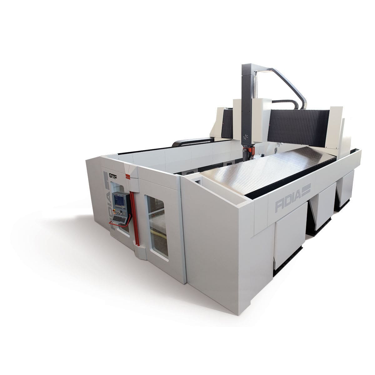 Fresadora CNC - GTF/R - FIDIA SPA - vertical / para la aeronáutica / 3 ejes