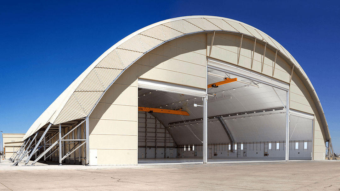 Hangar para avión - FLAT - GAPTEK - abierto / para aeropuerto