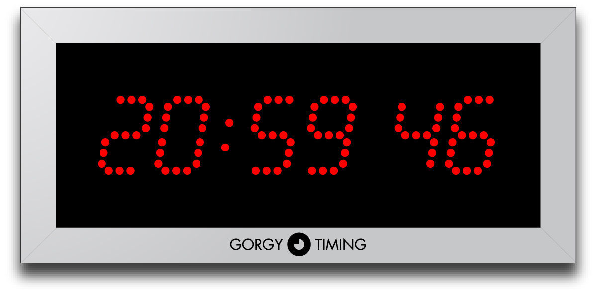 Reloj para aeropuerto - LEDI® REVERSO 5.S - GORGY TIMING - digital / de cuarzo