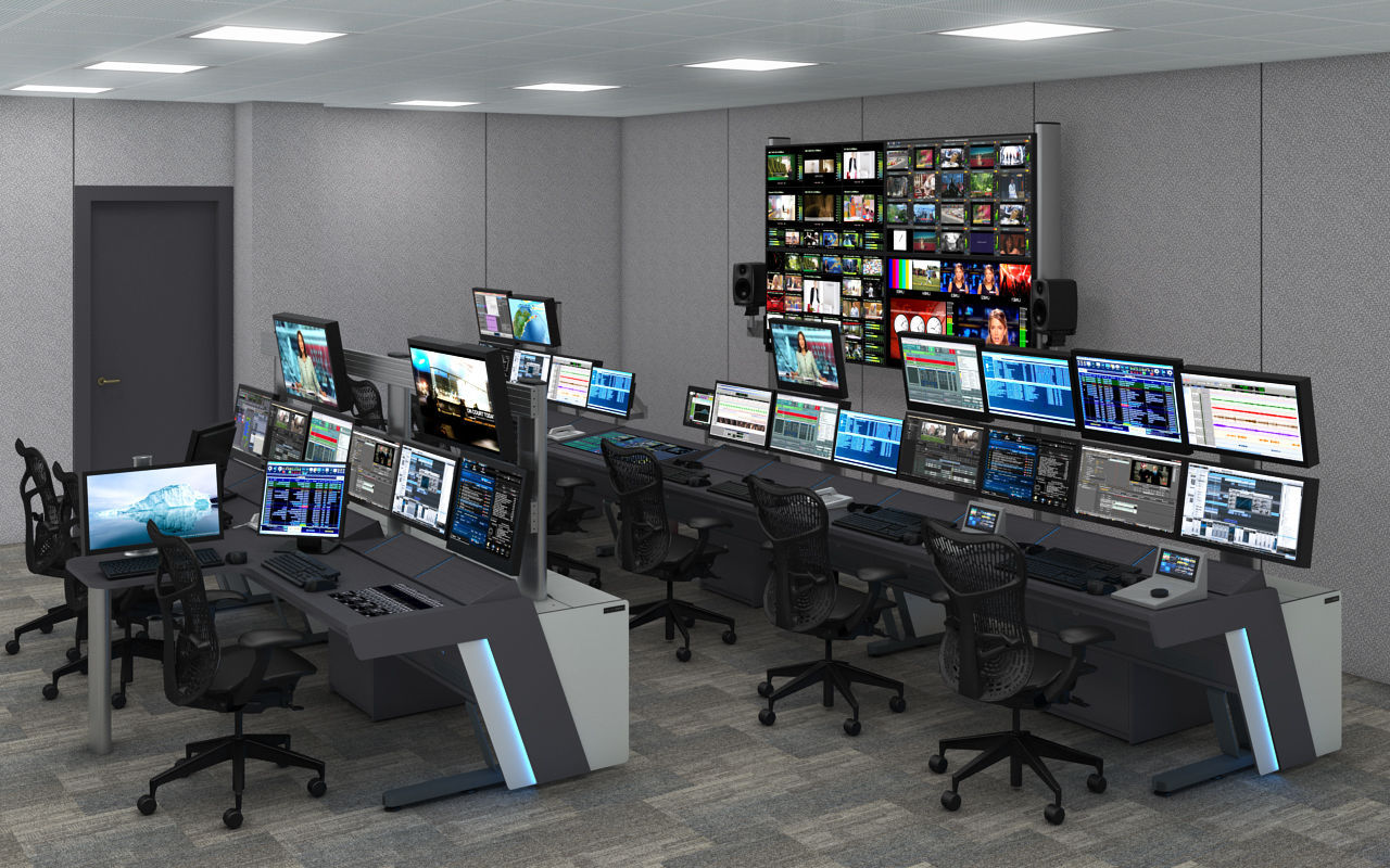 Consola de control de tráfico aéreo multiplaza - LUND HALSEY LTD ...