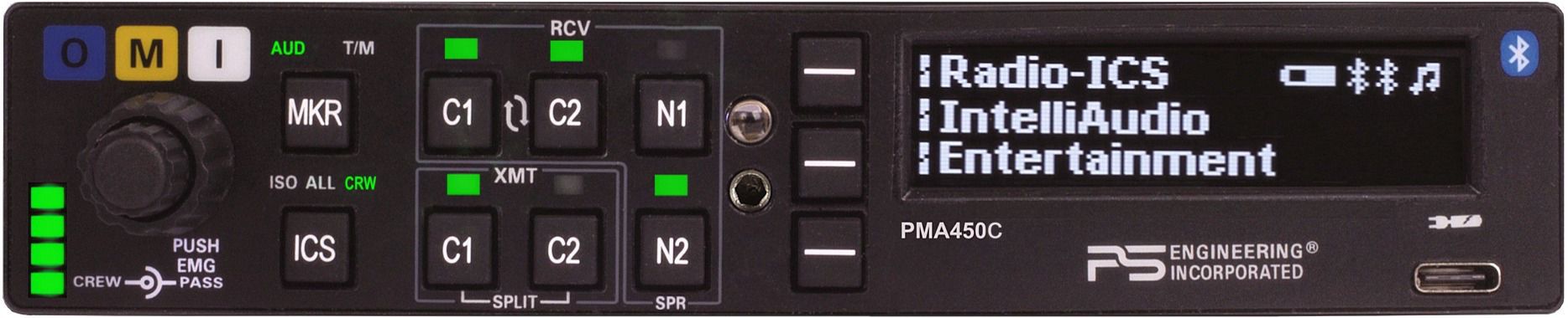 Panel de audio - PMA450C - PS Engineering, Inc.