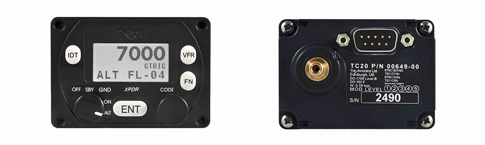 Transpondedor modo S - TT22 - TRIG AVIONICS Ltd. - para avión / con ADS-B