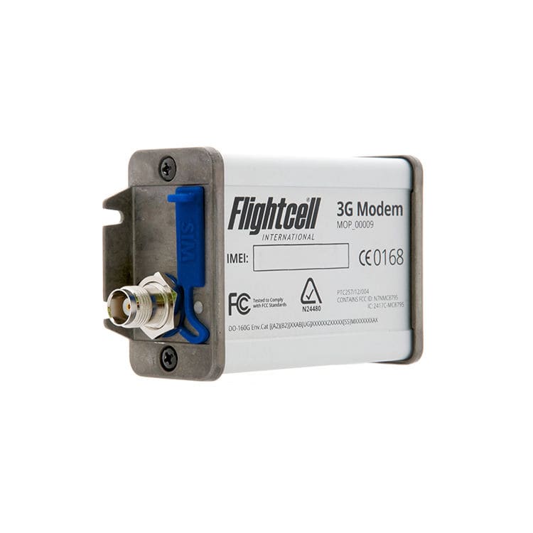 Comunicación en vuelo para cabina de avión - Flightcell 3G modem ...