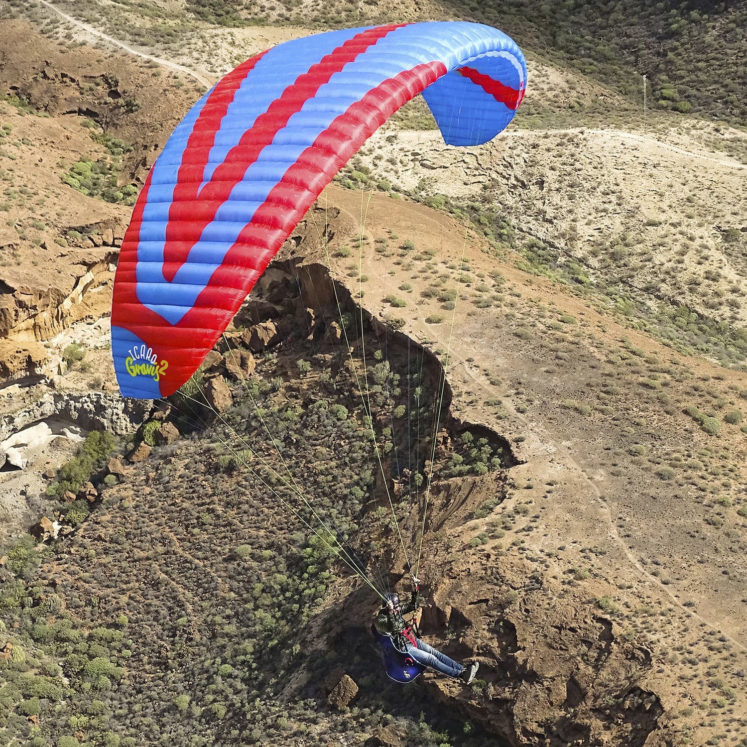 Parapente prestación - GRAVIS2 - Icaro paragliders - monoplaza