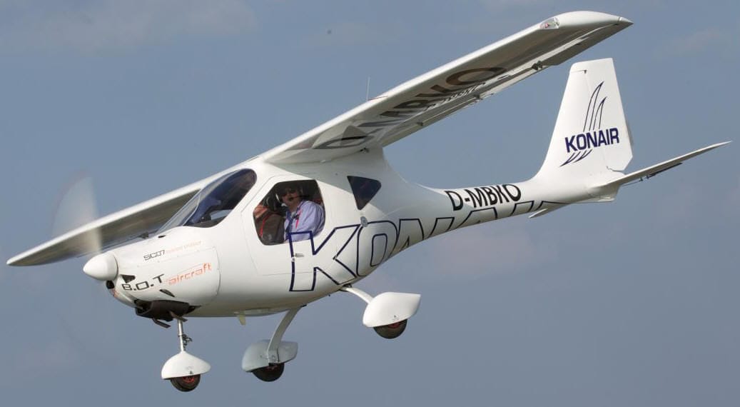 Avión monomotor - SC07 Speed Cruiser - SPAR - de motor de 4 tiempos ...