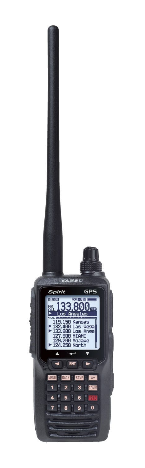 Transceptor de radio - FTA-750L - Yaesu USA - VHF / para avión / portátil