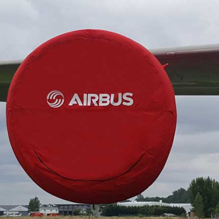 Lona de protección para avión - Nacelle Engine covers - Air Covers Ltd ...