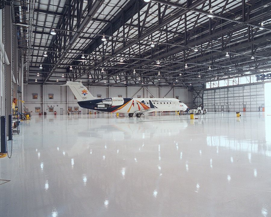 Hangar para avión - SkyWest - Heavy Structures - para aeropuerto