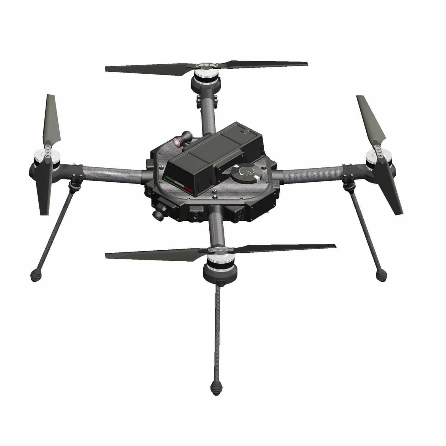 Dron profesional - Q4X - MavTech - para búsqueda y rescate / cuadrirrotor