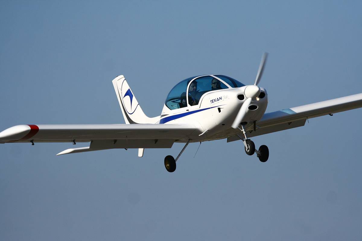 ULM biplaza - TEXAN CLUB - Fly Synthesis - de motor de 4 tiempos / de ...