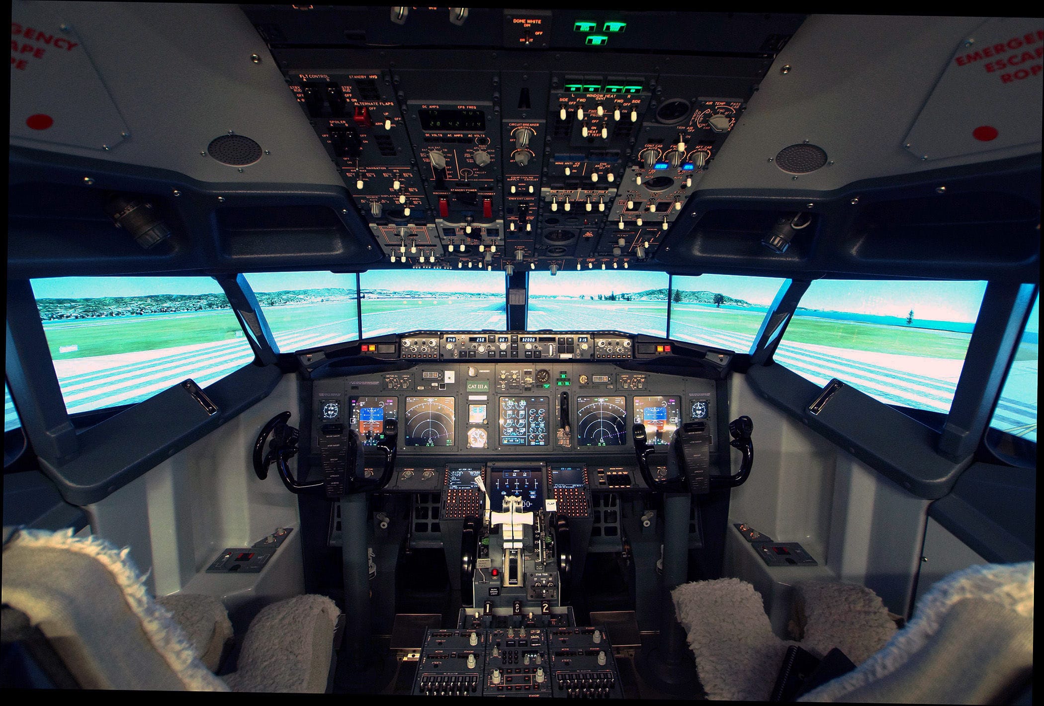 Simulador de avión - FDS B737NG - Precision Flight Controls - de ...