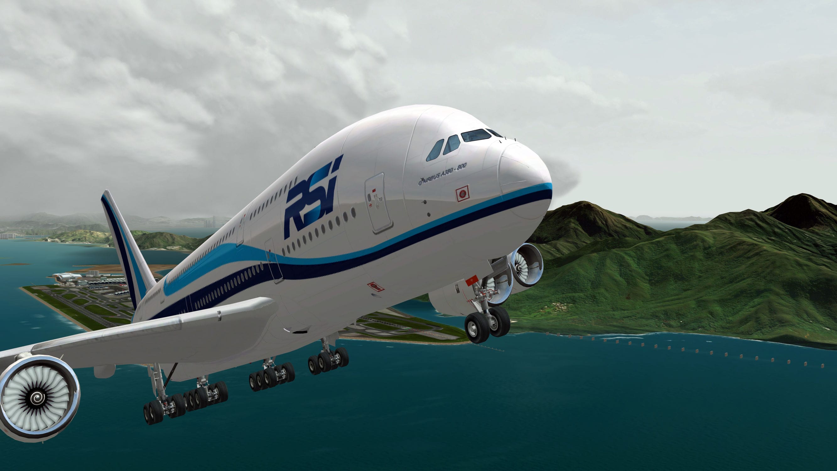 Simulador de vuelo - EPIC - RSI VISUAL SYSTEMS INC. - para aeropuerto ...