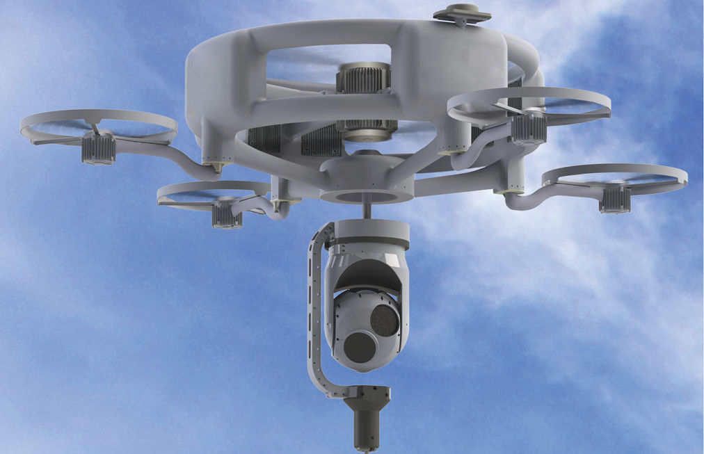 Estación de control por cable para dron - HoverLite - STARK AEROSPACE