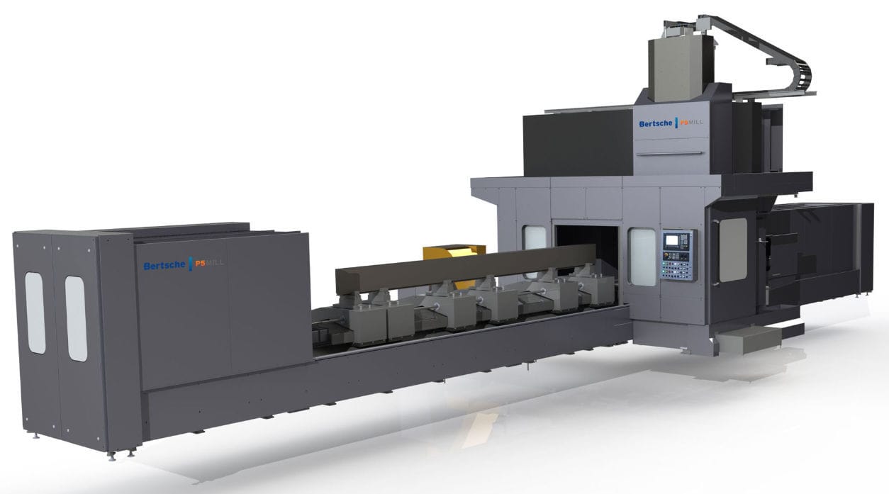 Centro de mecanizado 5 ejes - P5MILL - BERTSCHE MACHINE TOOLS ...