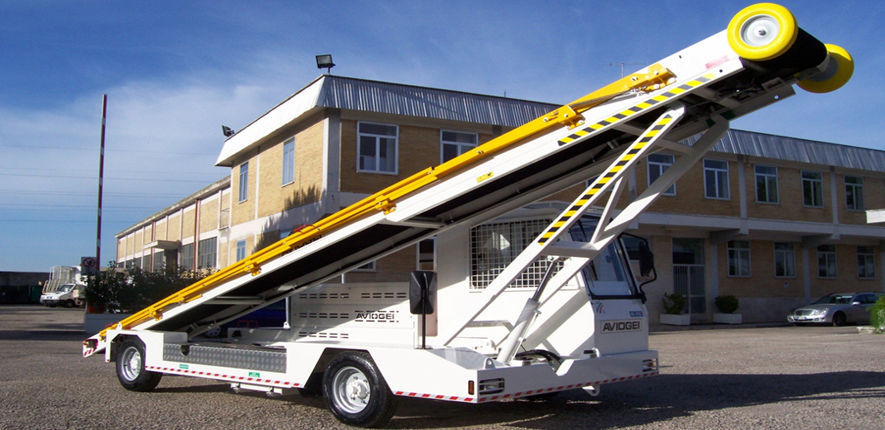 Banda transportadora autónoma - NS 450L - Aviogei/Italy - para aeropuerto