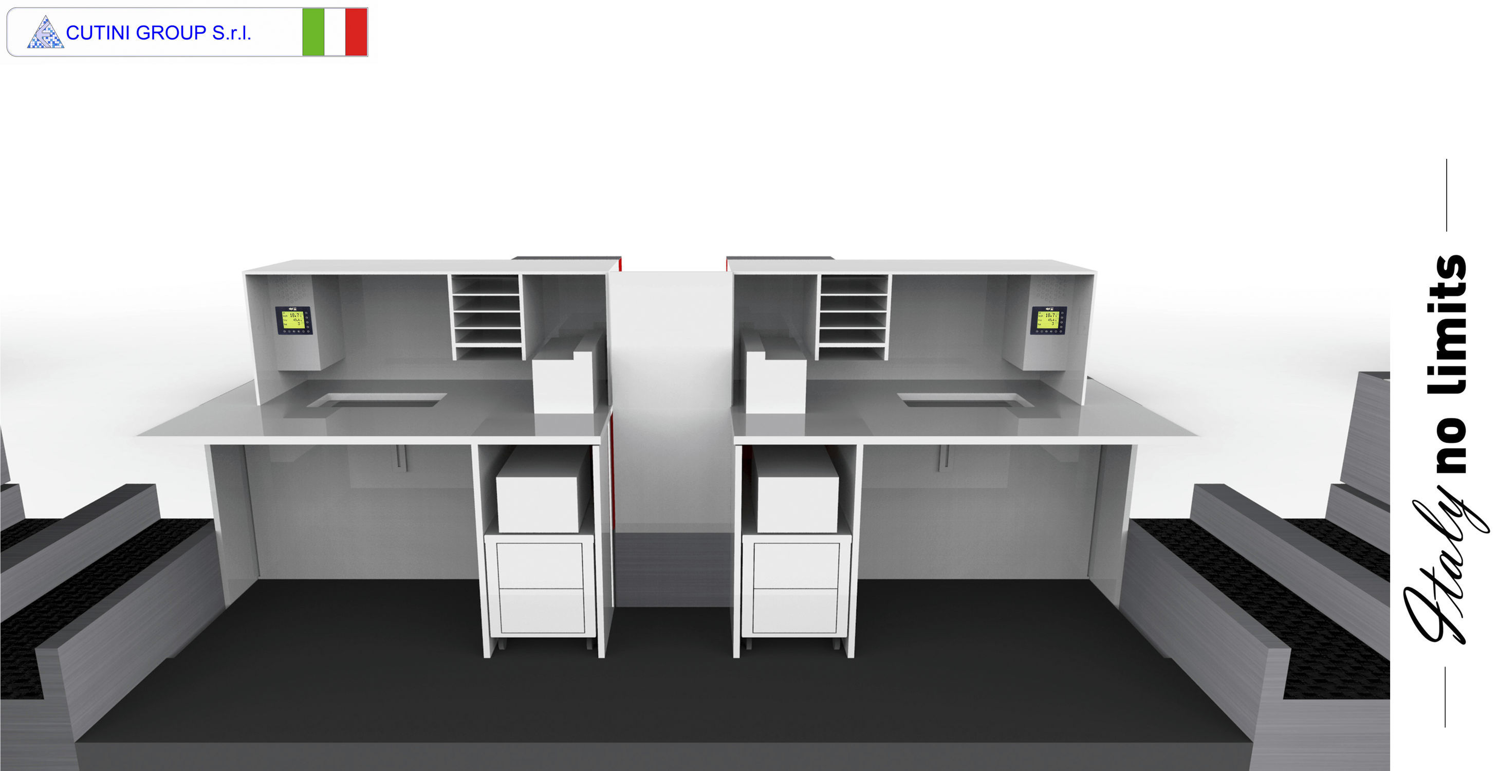 Mostrador de facturación - BANCO CHECK-IN Canada - CUTINI GROUP SRL ...