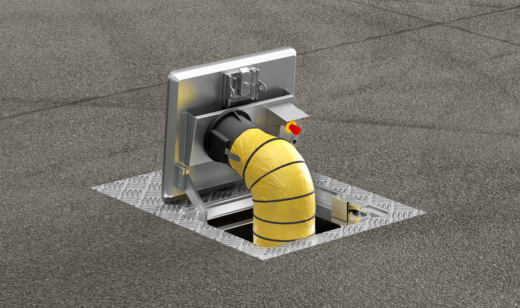 Hatch pit para unidad de aire preacondicionado - DPH - Dynell ...