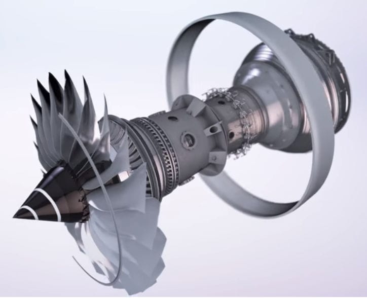 Turborreactor 300 - 400 kN - Trent 7000 - Itp aero - para avión de línea