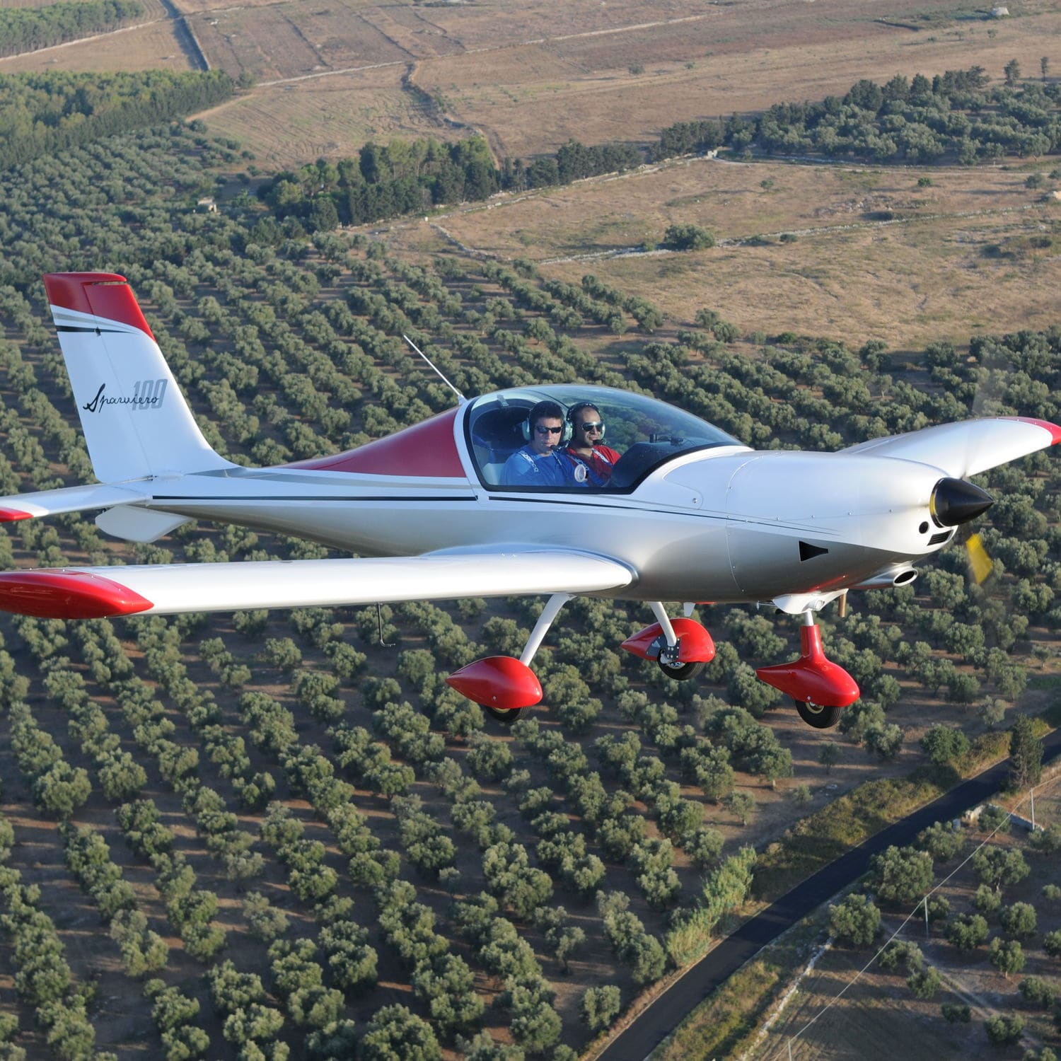 Avión para escuela - Sparviero - PROMECC AEROSPACE - de turismo / de ...