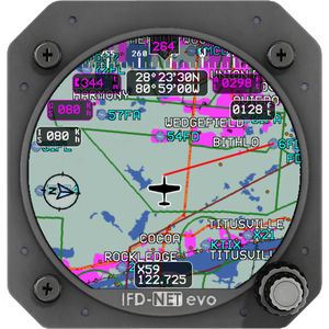 Indicador giroscópico de rumbo analógico - EVO COMPASS - M.A.V. AVIONIC ...
