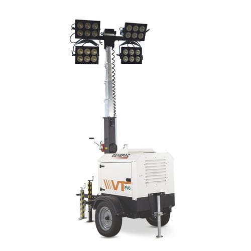 Torre de iluminación LED - VTevo - Generac Mobile - móvil