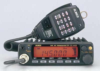 Transceptor de radio VHF - DR135T/EMkIII - Alinco - UHF / para avión ...