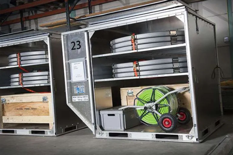 Container pour aéroport - AKN - RESQTEC