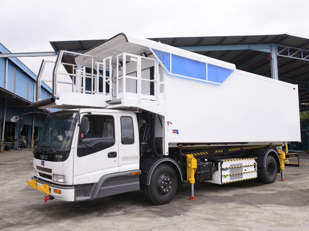 Passerelle d'embarquement pour passagers - DROPCAB - AEROMOBILES PTE ...