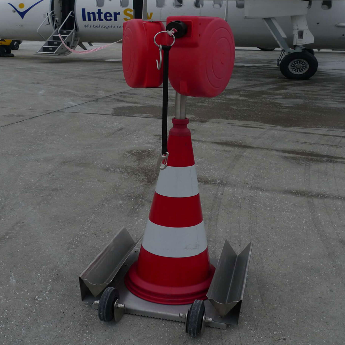 Cône de sécurité pour aéroport - PCU Light - K&M AIRPORTTECHNIK