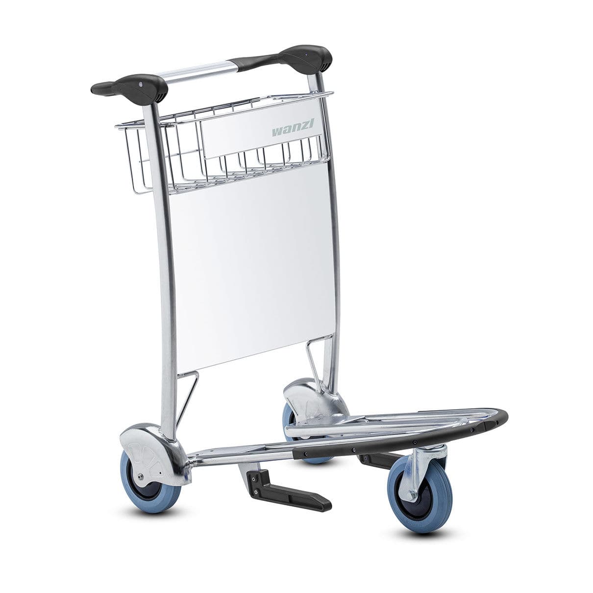 Caddie à bagages pour terminal d'aéroport - Travel 300 BL - Wanzl GmbH ...