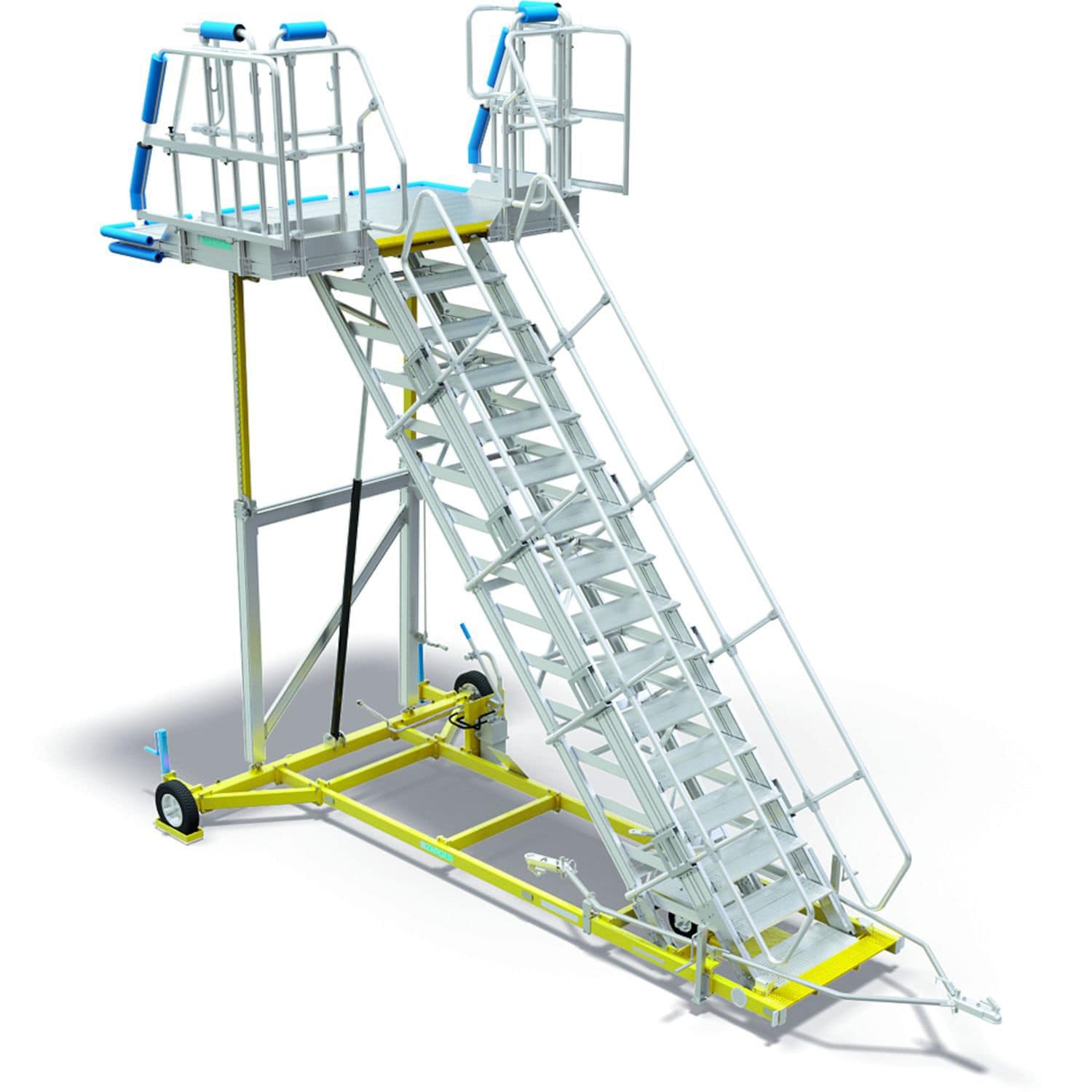 Escalier d'accès - ZARGES GMBH - mobile