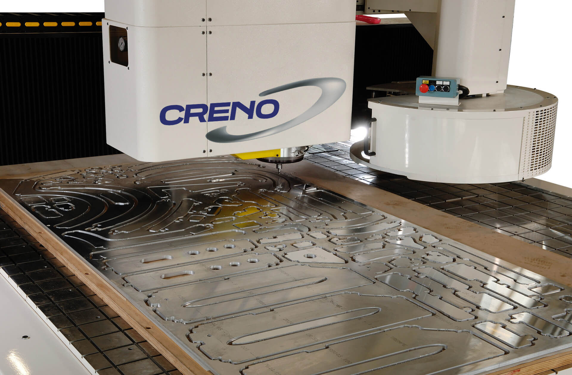 Détoureuse de métal - CRENO Aero - LE CRENEAU INDUSTRIEL - 3 axes / CNC / pour l'aéronautique